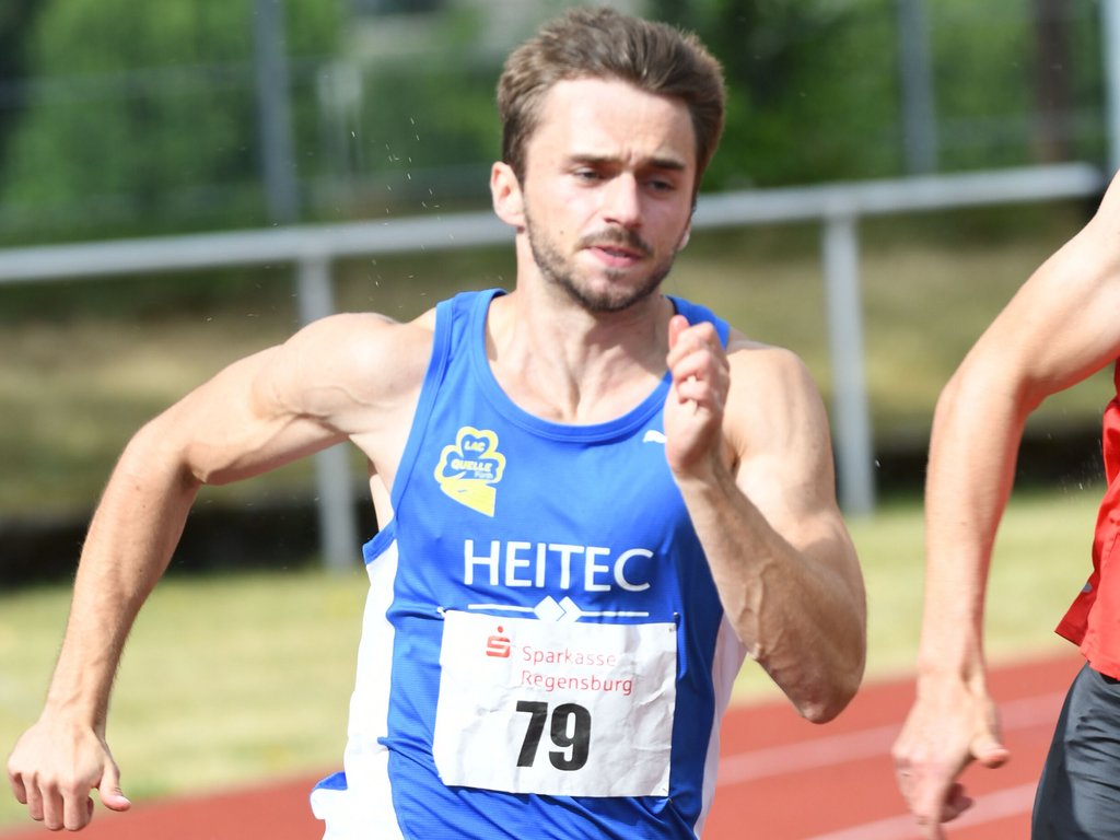 Jonas Hügen - Keiner sprintet die 200 Meter schneller